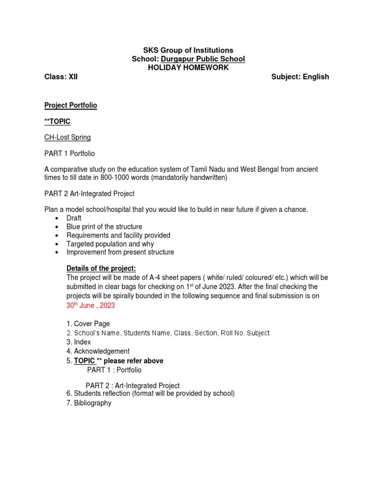 Class 12 English | PDF