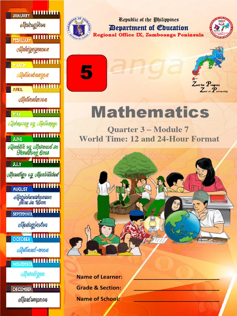 Math 5 Q3 M7 | PDF | Spacetime | Science