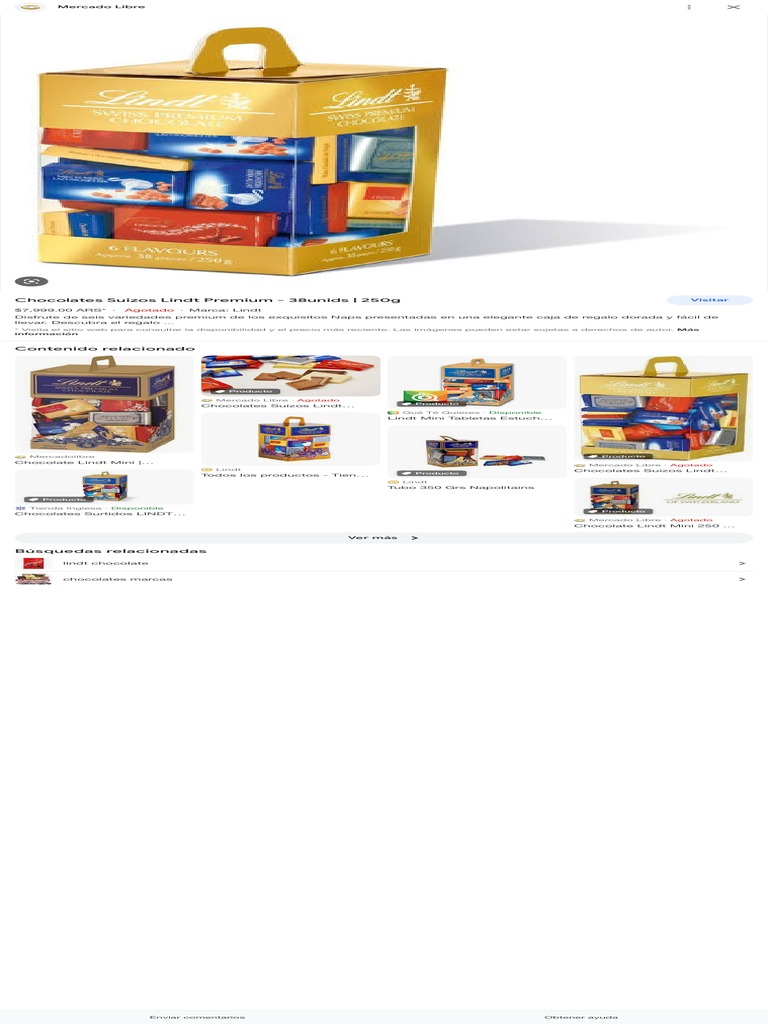 Chocolate Lindt Mini | PDF