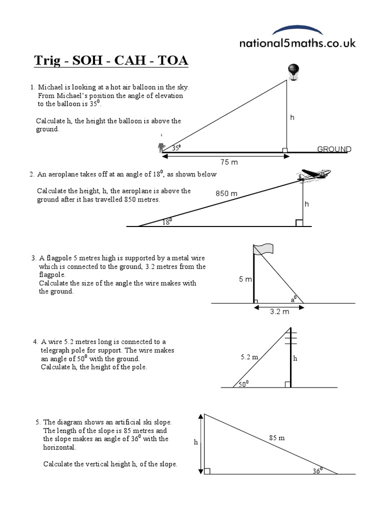 Soh Cah Toa F | PDF