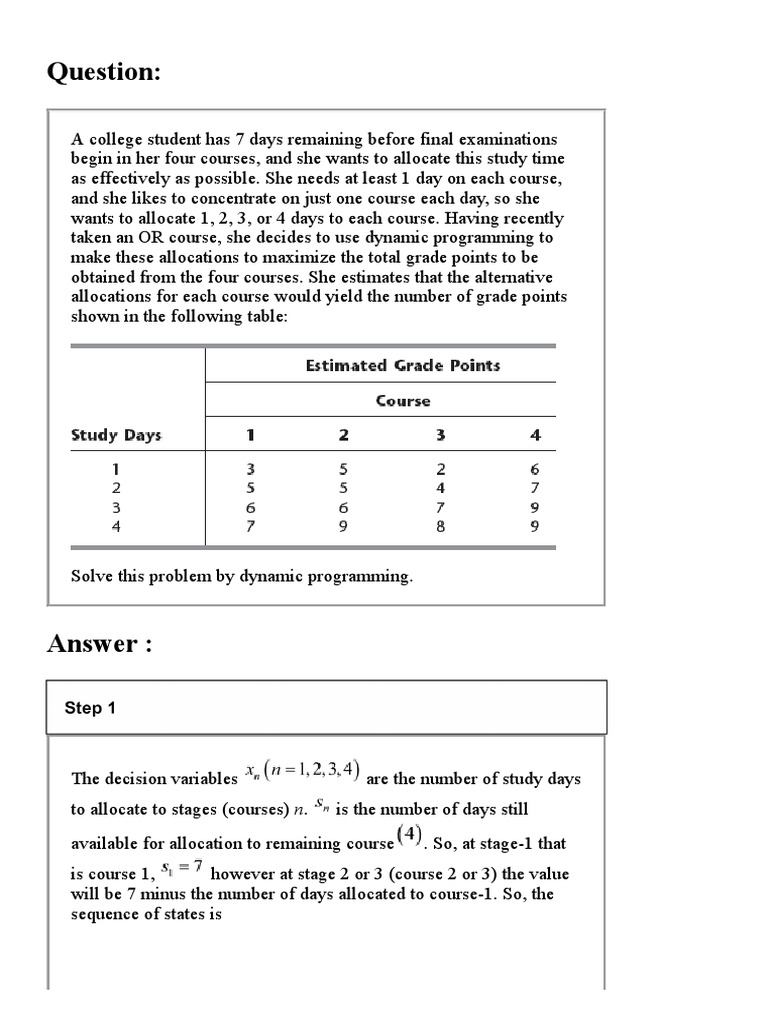Exam 0123 | PDF | Dynamic Programming | Applied Mathematics