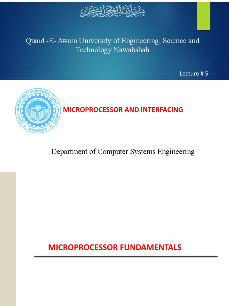 Microprocessor - Microprocessor Fundamentals | PDF | Central Processing ... Microprocessor - Microprocessor Fundamentals | PDF | Central Processing ...