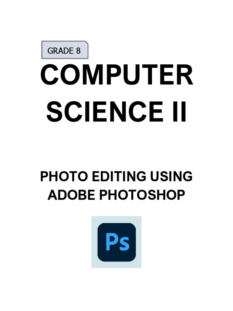 Computer Science 2 2021 2022 Pdf Image Editing Adobe Photoshop 3721