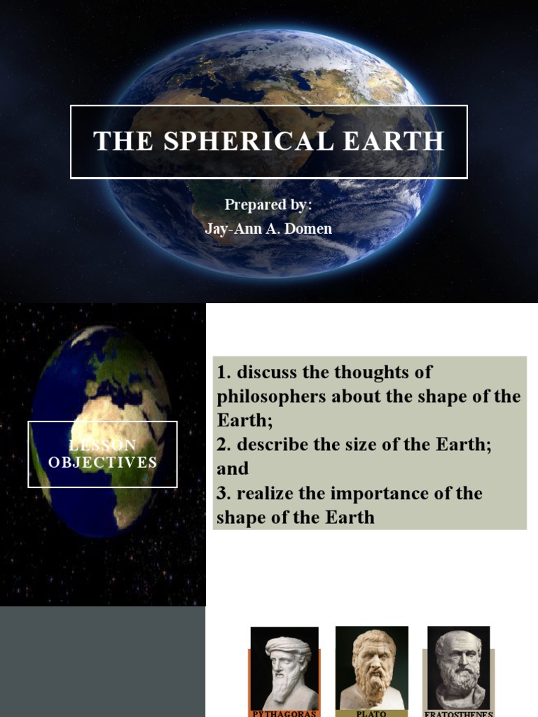 The Spherical Earth | Download Free PDF | Moon | Planets Of The Solar ...