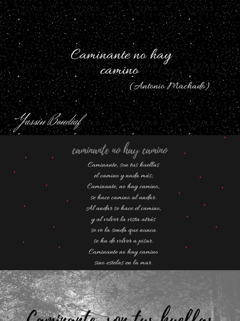 Caminante No Hay Camino Si Nadie Lo Anda | PDF