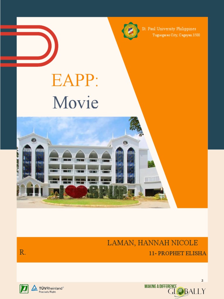 EAPP Movie Review Template | PDF