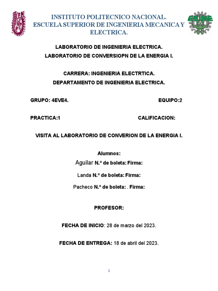 Practica 1 de Convercion | PDF | Laboratorios | Ingeniería