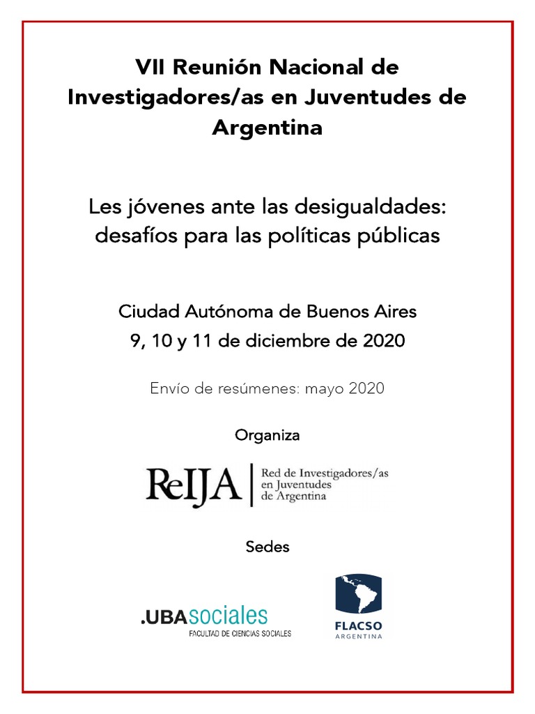 Primera Circular - RENIJA CABA (1) | PDF