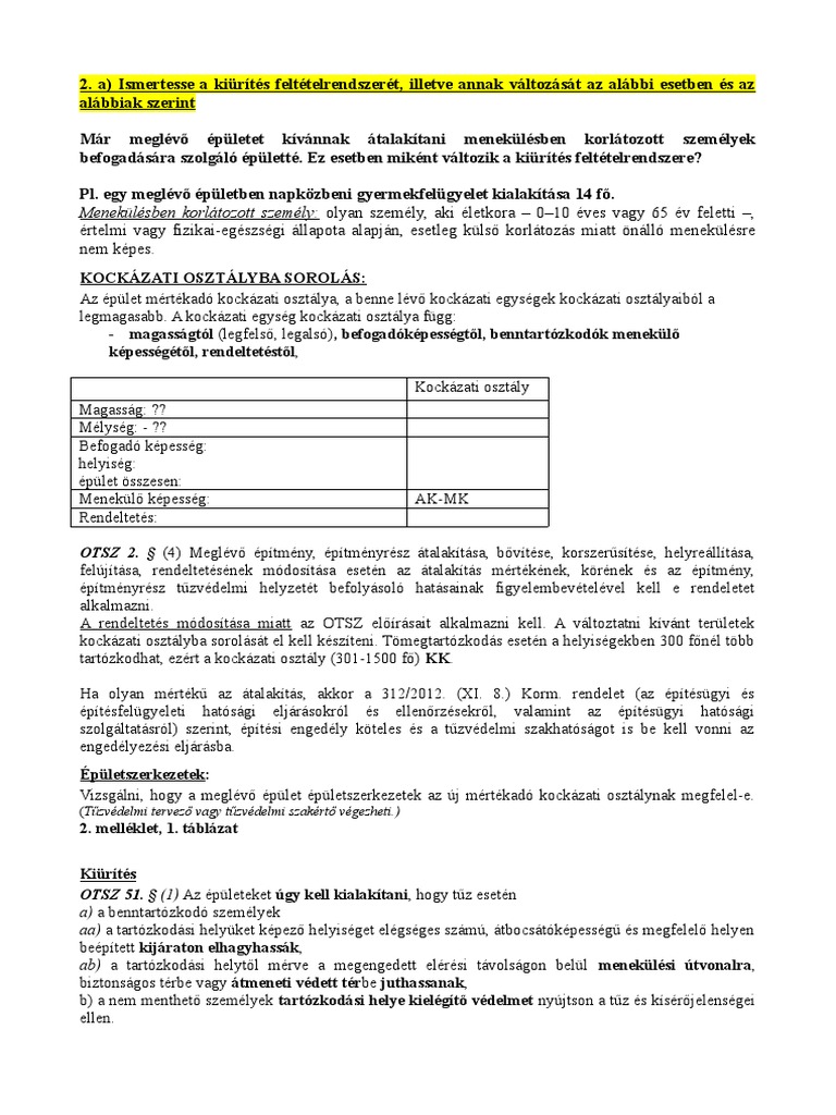02a Tuz Elleni Vedekezes Szabó | PDF