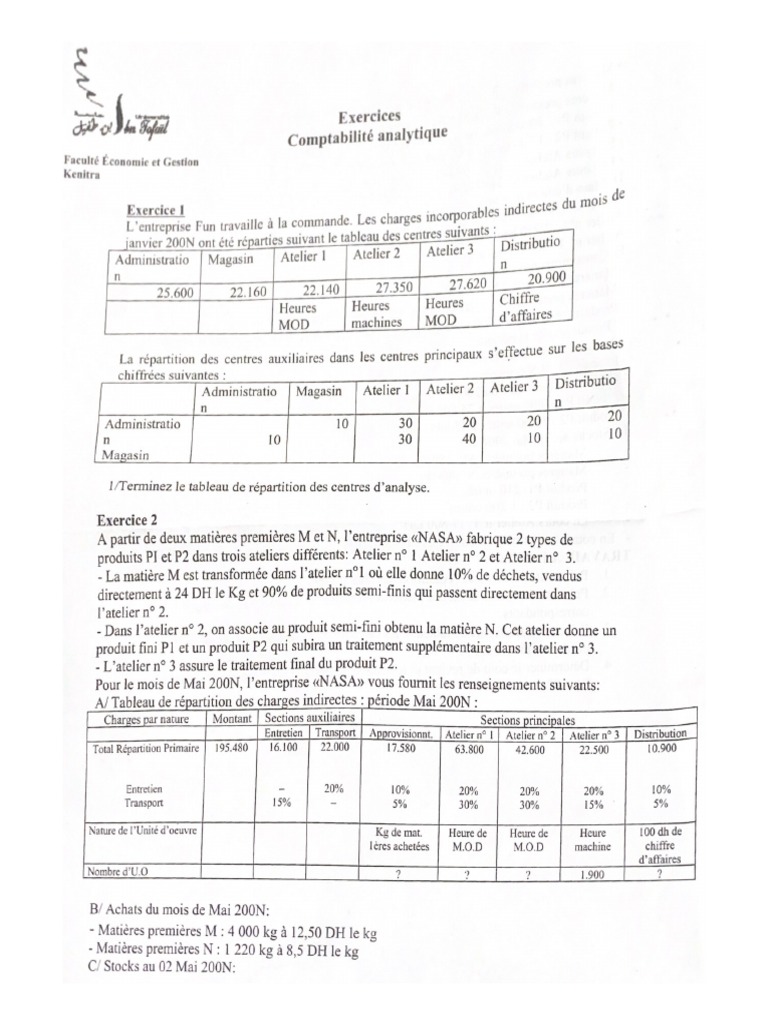 TD Prof Achor Compta | PDF