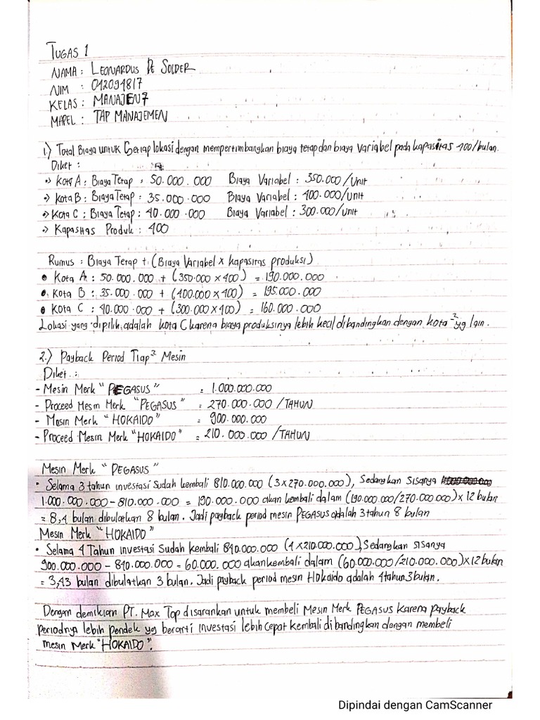 Tugas 1.tap Ekma 4500 | PDF