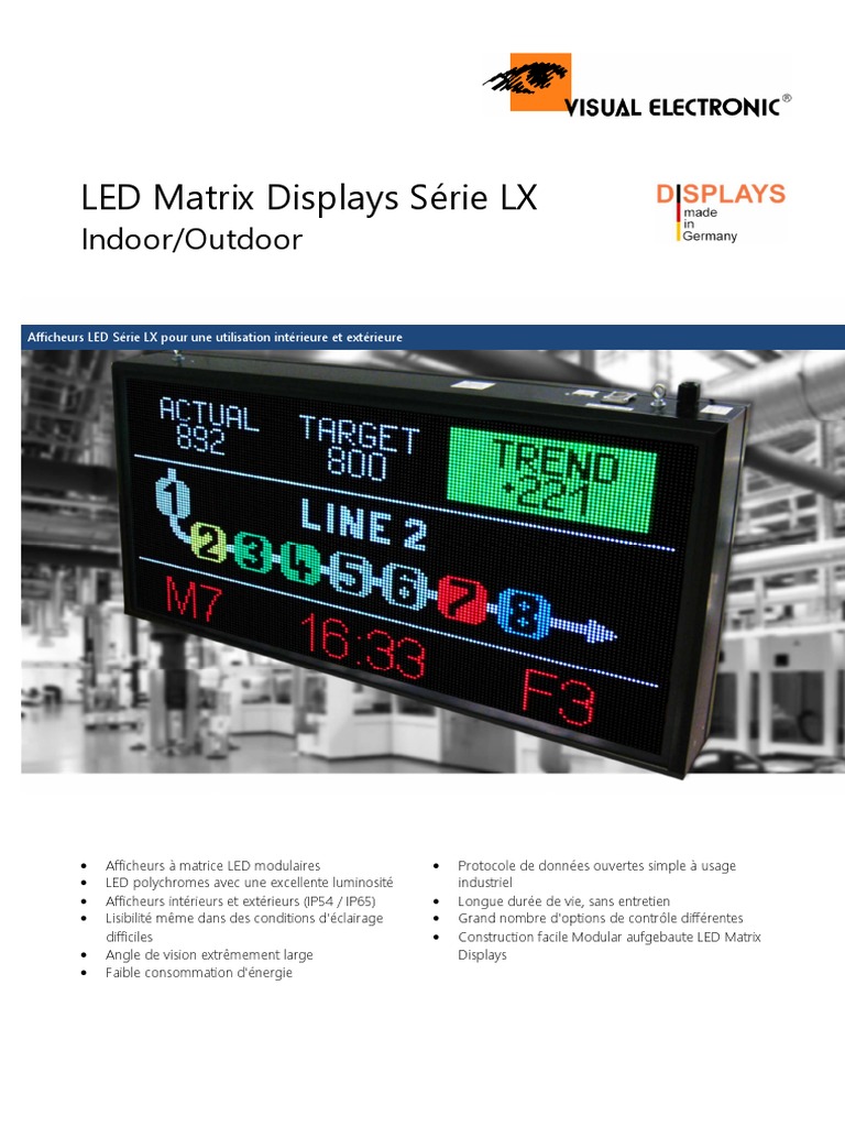 LED Matrix Displays F | Download Free PDF | Internet | Internet et Web