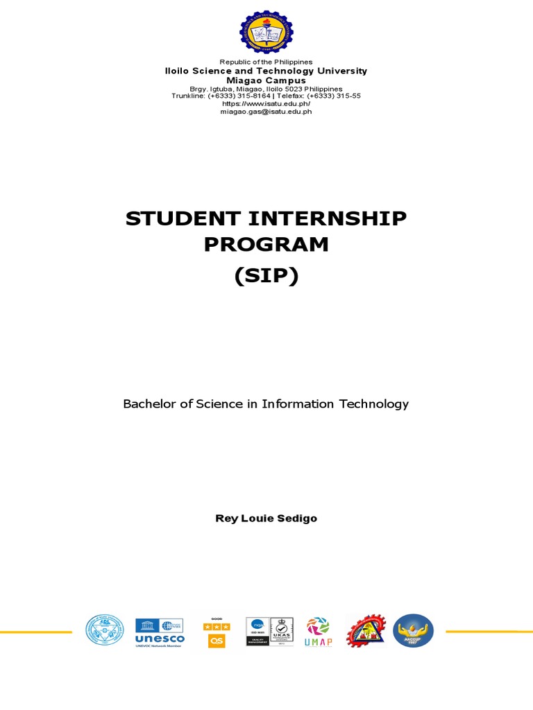 Student Internship Program 1 1 | PDF | Internship | Job Hunting