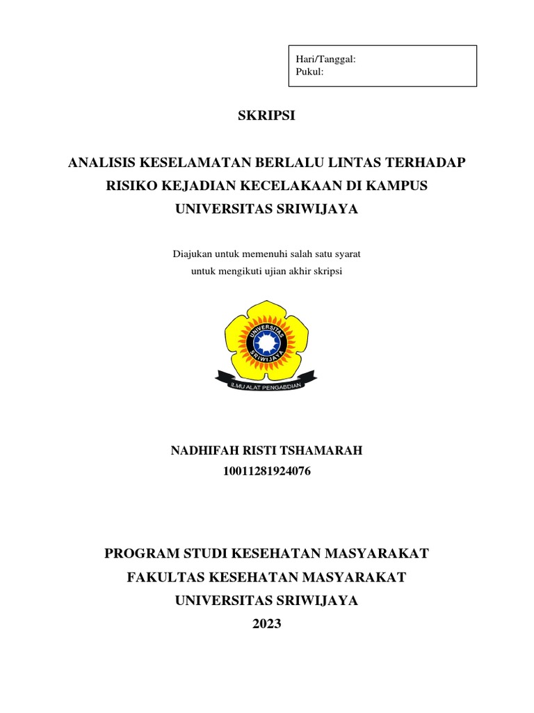 Draft Skripsi Nadhifah Risti Tshamarah | PDF