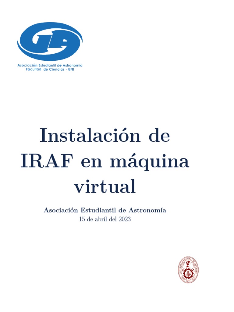Instalando IRAF | PDF | Máquina virtual | Contraseña