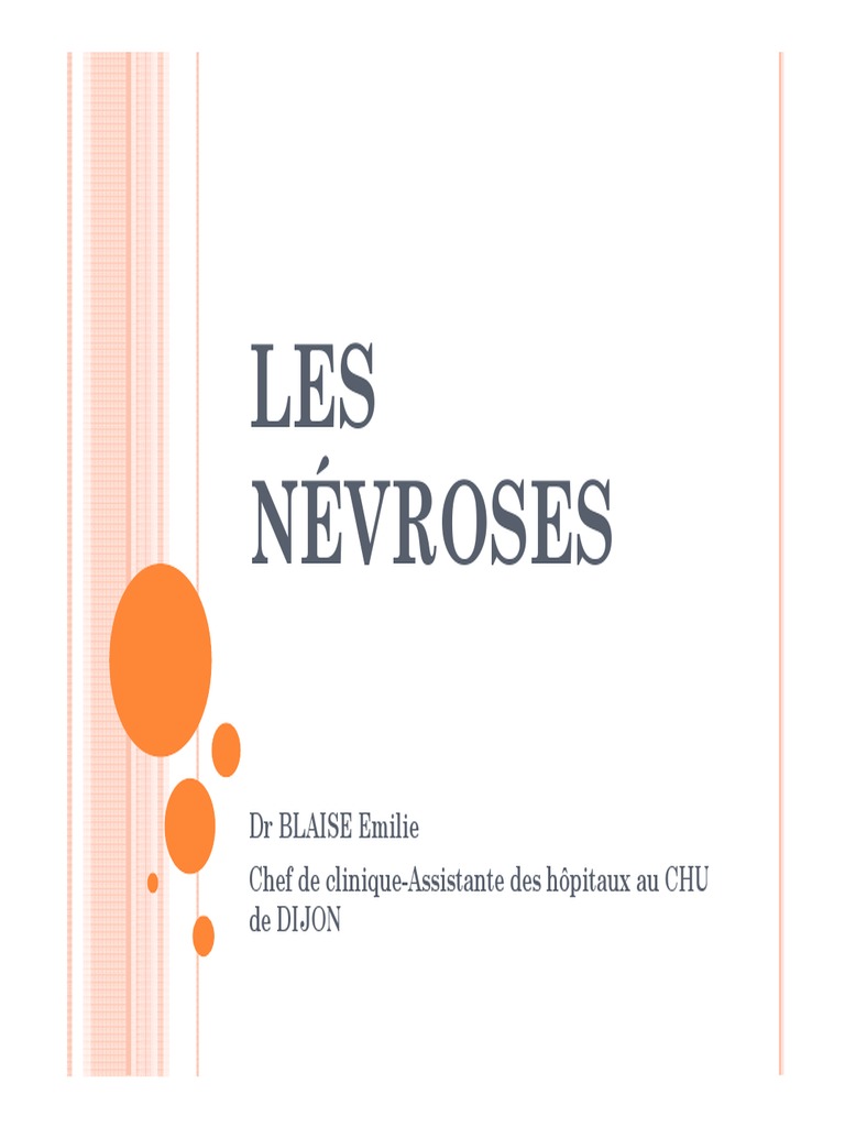 Les Nevroses | PDF | Phobie | Névrose