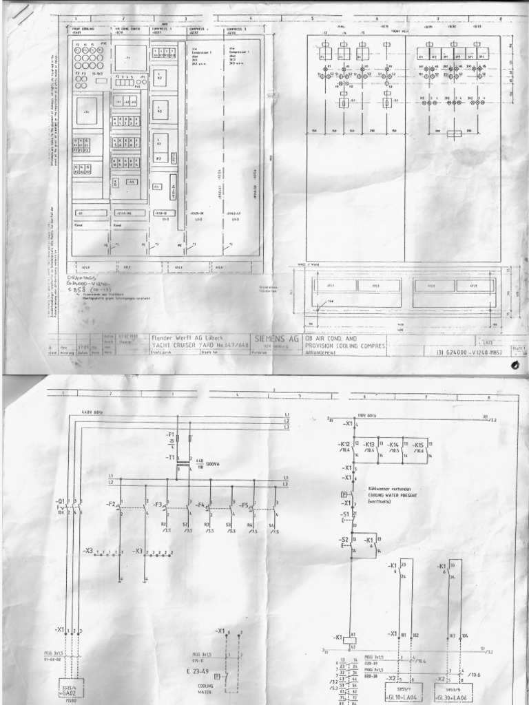 AC Compressor Electrical Drawings | PDF