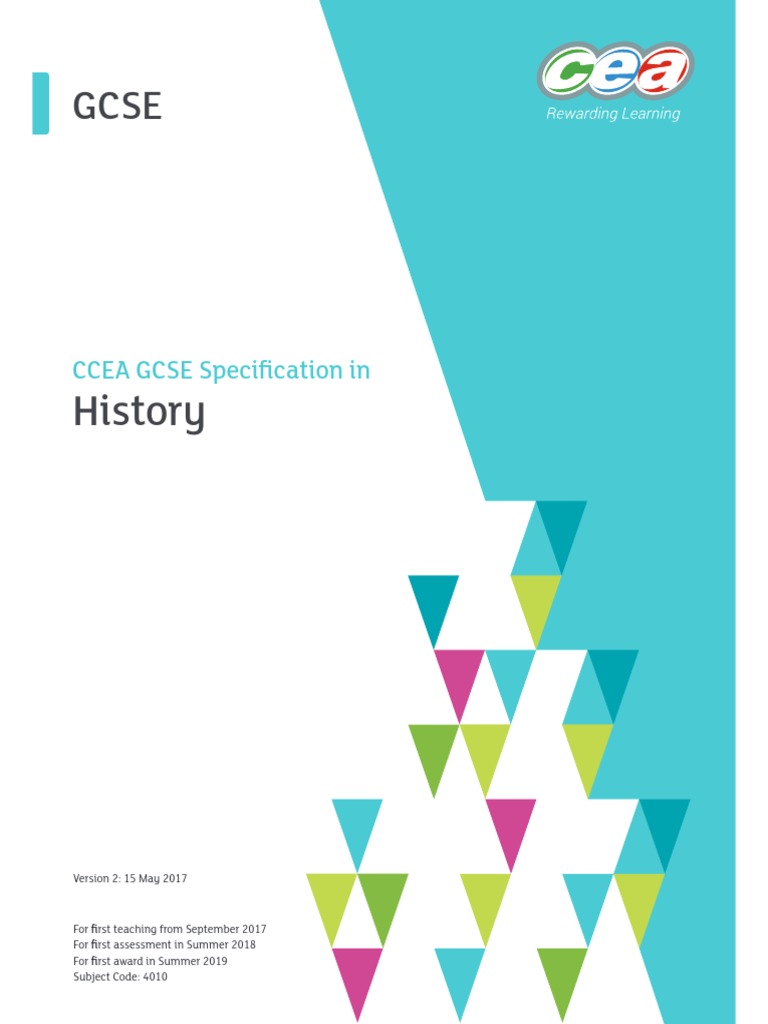 GCSE History Specification - DesignedVersion - V2 - GCSE History (2017 ...