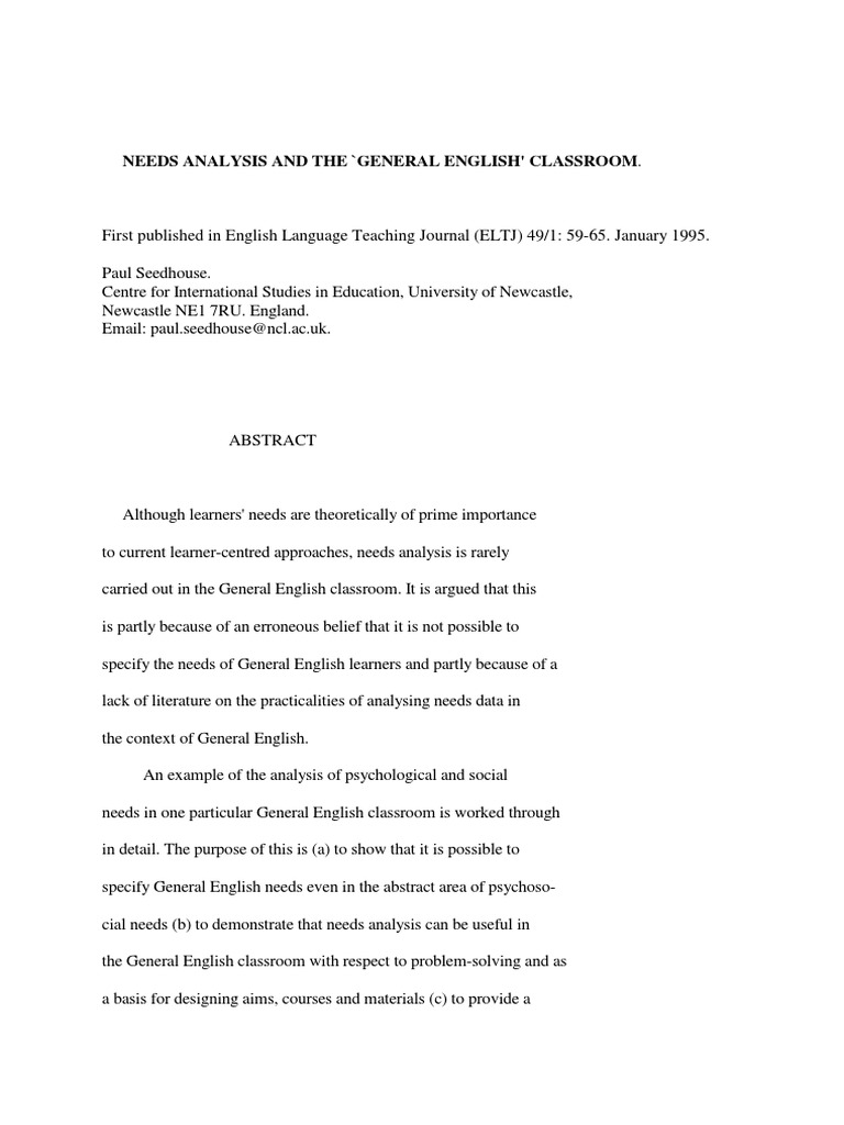 General English | PDF | Learning | Motivation