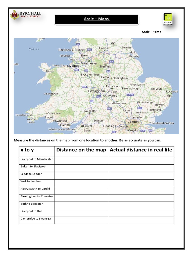 Scale - Maps UK | PDF