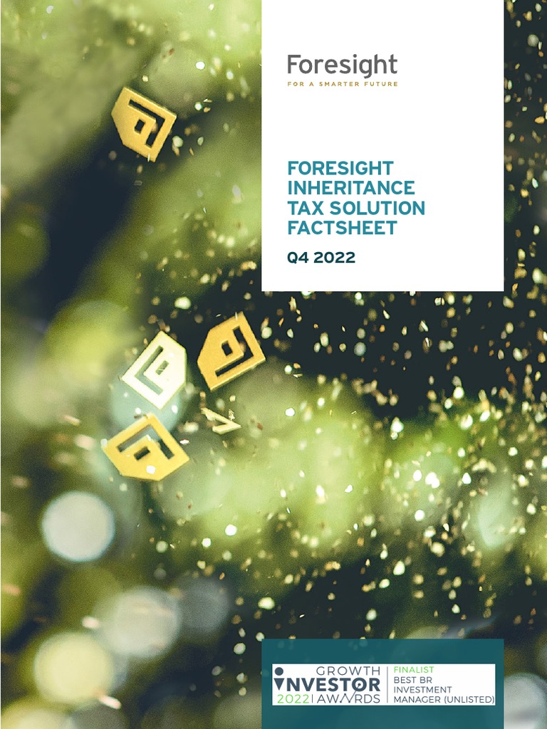 Foresight ITS Factsheet Q4 2022 | PDF | Sustainability | Climate Change Mitigation