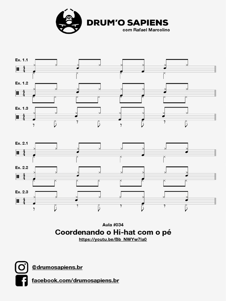 Partituras de Bateria | PDF