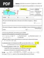 Triangulos de Magnitudes MRU MRUA Explicado | PDF | Velocidad | Aceleración