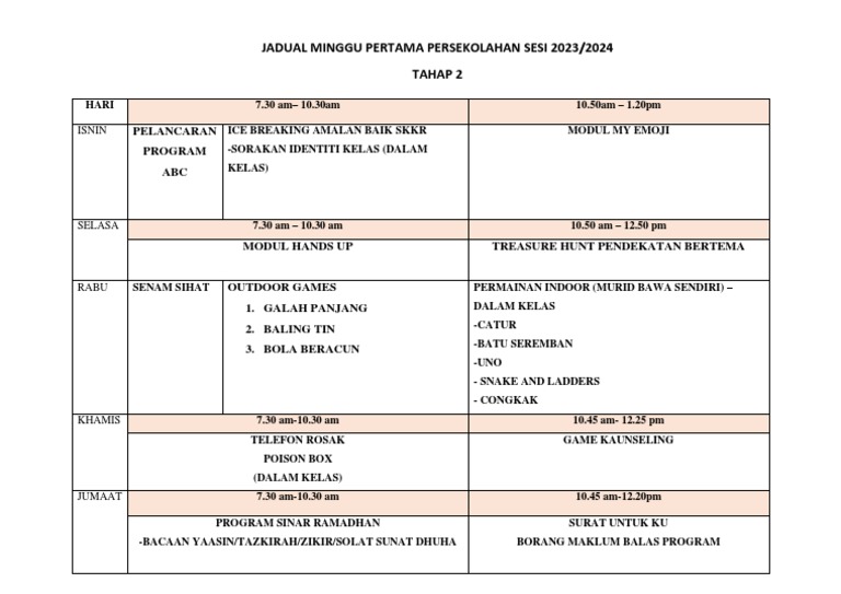 Program ABC Students | PDF