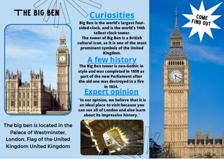 Explanatory Brochure of Big Ben | PDF