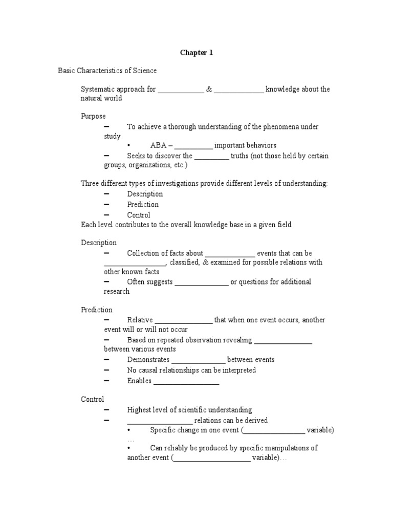 Chap01 Cooper Heron Heward Quiz | PDF | Self-Improvement | Science & Mathematics