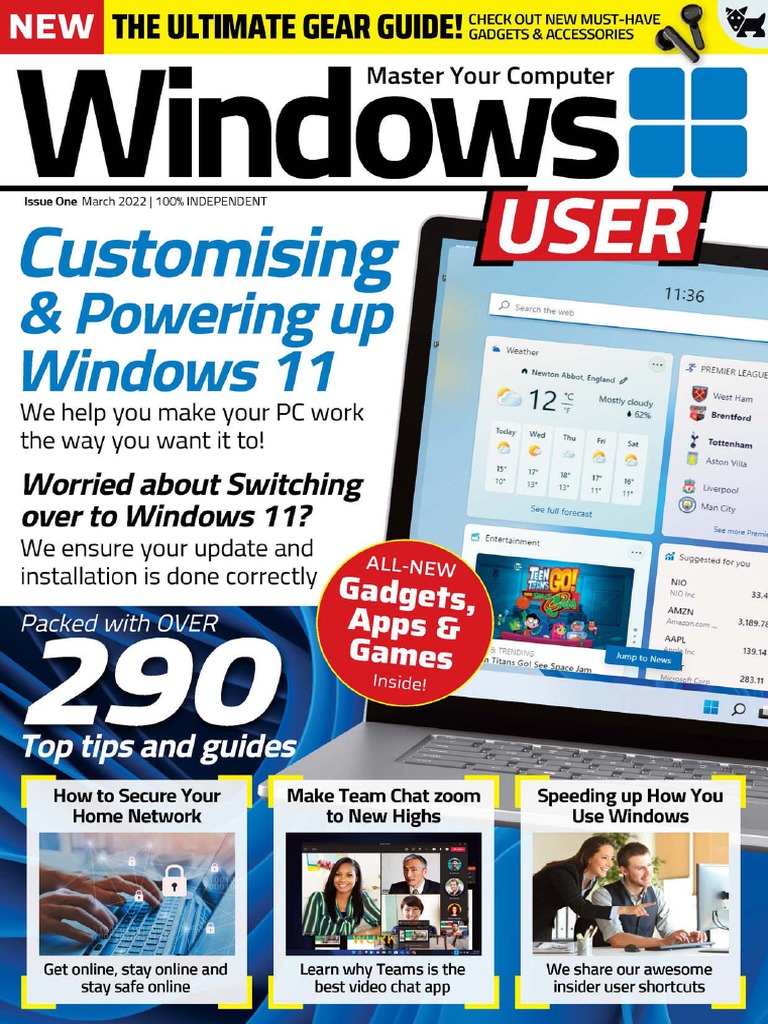 Windows User - Issue One, March 2022 | PDF | Microsoft Windows | Windows 10