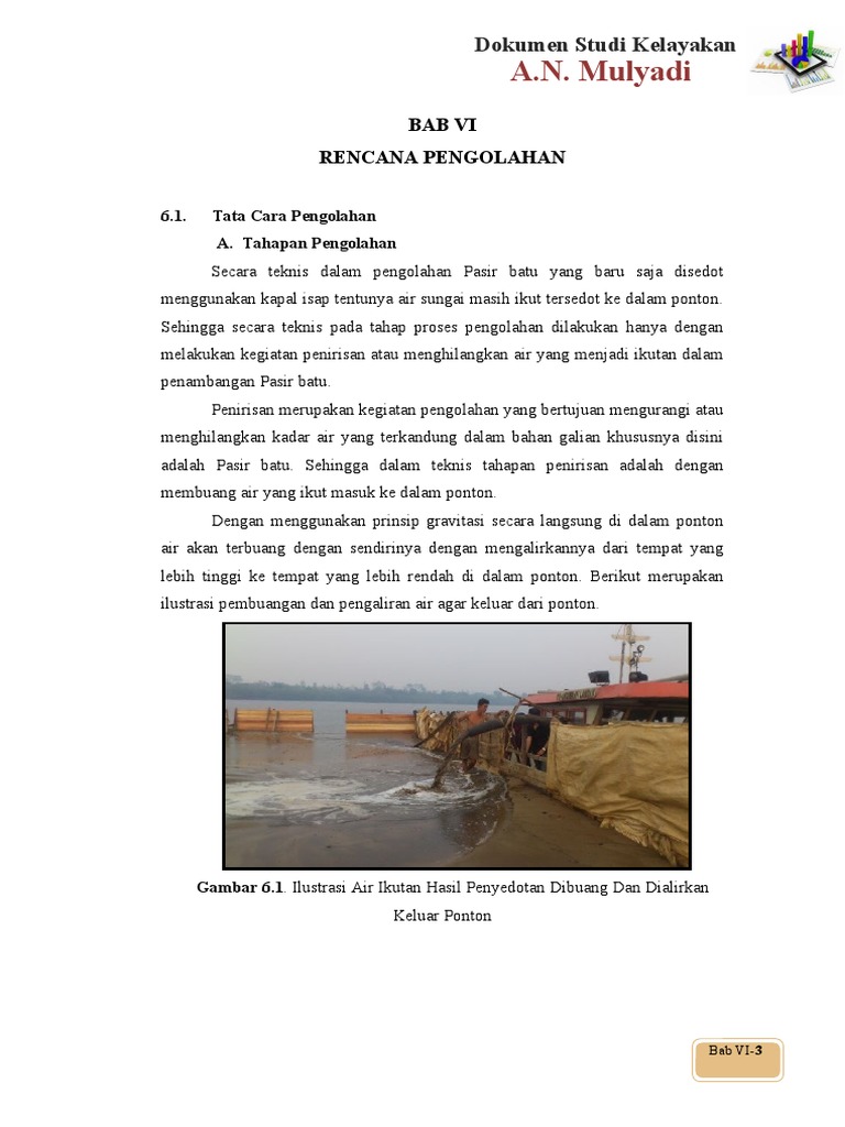 Bab - 6 (Rencana Pengolahan) | PDF