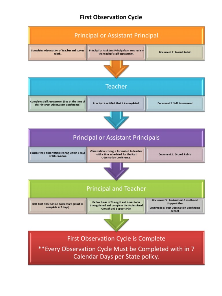 Observation Cycle Process | Rubric (Academic) | Learning