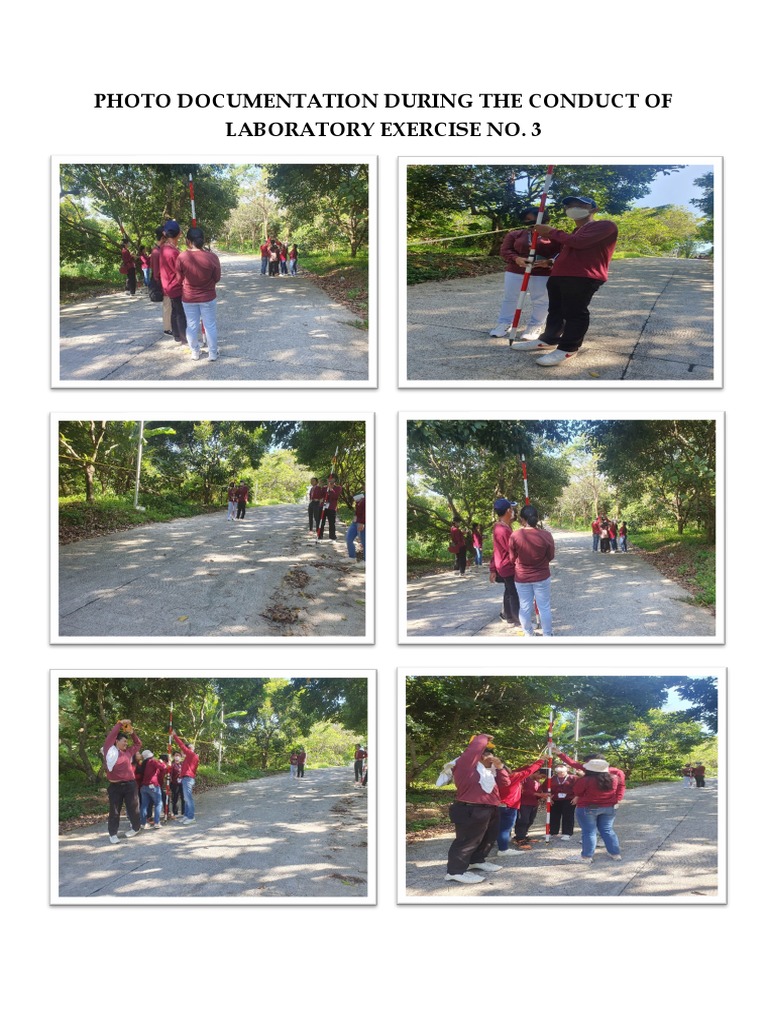 Photo Documentation During The Conduct of Laboratory Exercise No. 03 | PDF