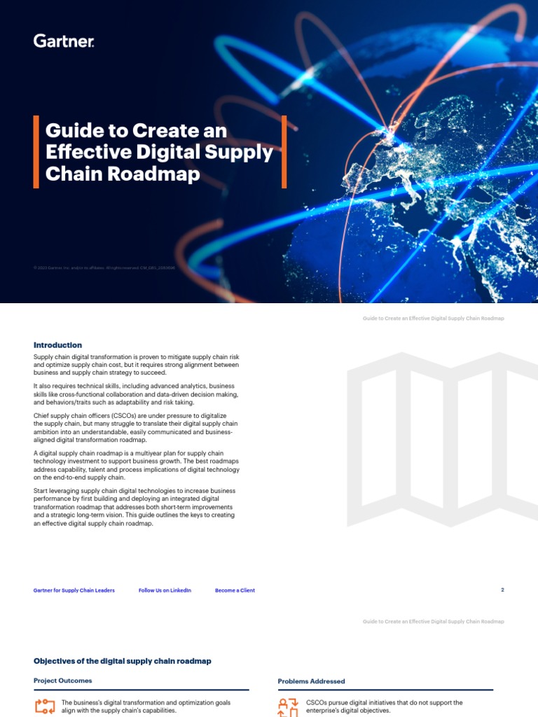 Digital Supply Chain Transformation Guide | PDF | Supply Chain | Leadership