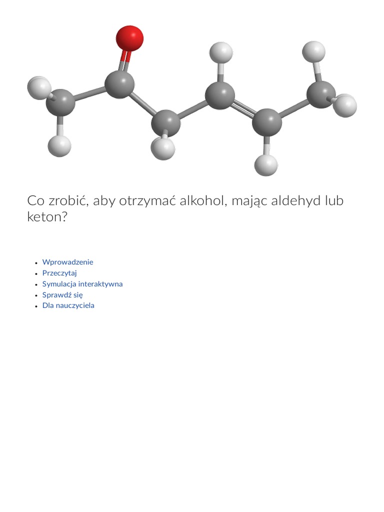 Co Zrobic Aby Otrzymac Alkohol M | PDF