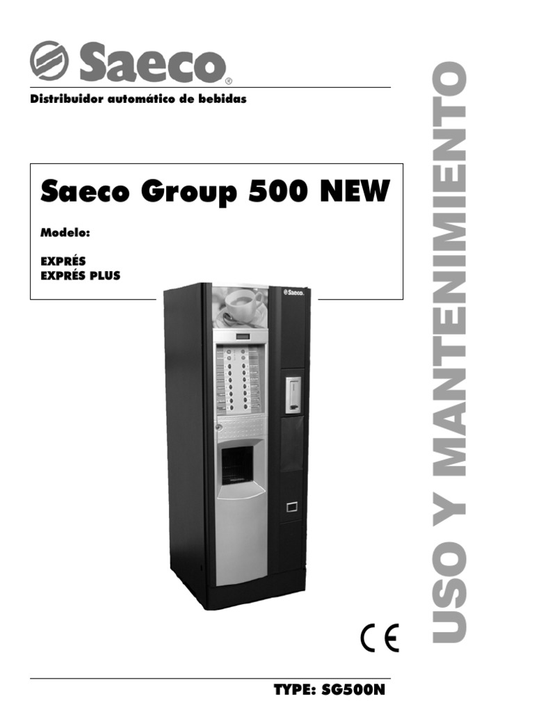 Saeco Group 500 New | PDF | café | Tap (Válvula)