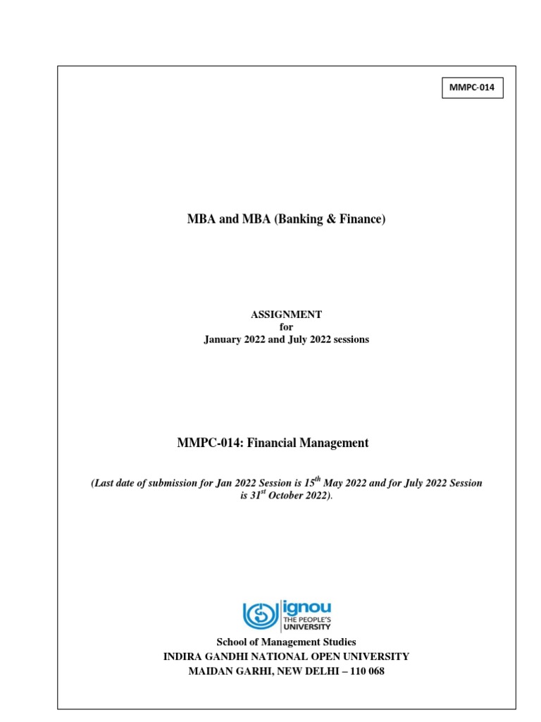 MMPC 14 Solved Assignment Final Zbyn0x (1) 220427 061357 | PDF | Behavioral Economics | Market ...
