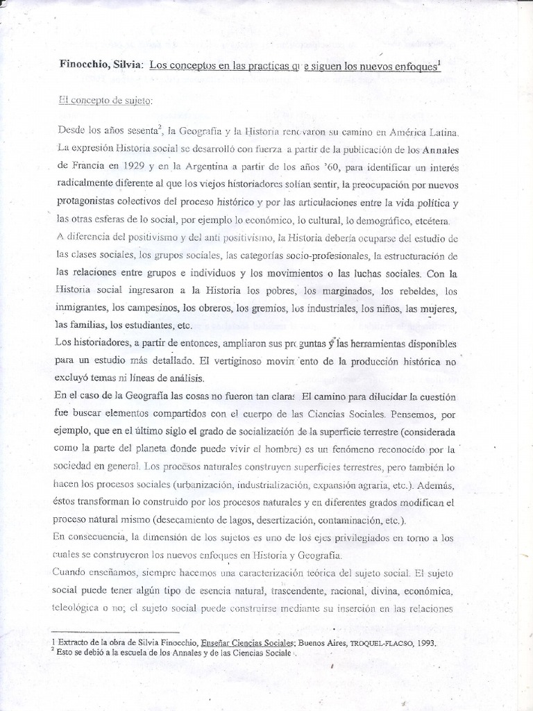 Finocchio Conceptos | PDF