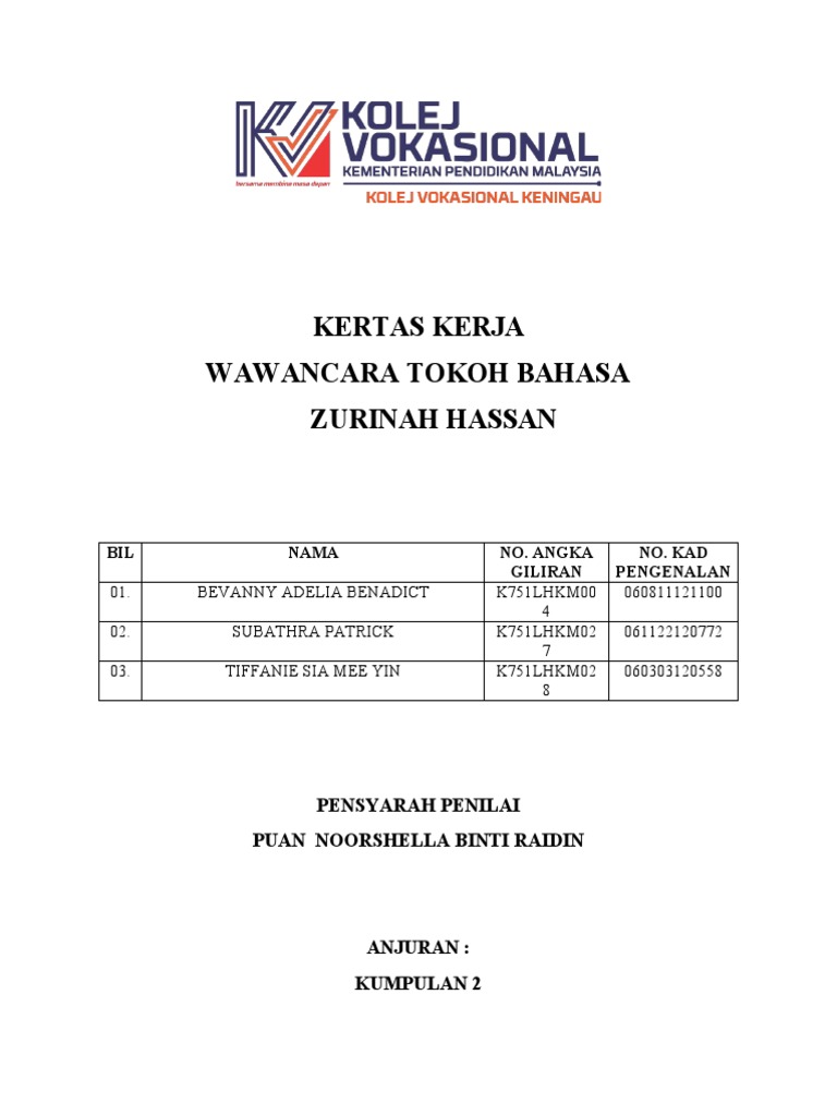 PB BM Kumpulan 2 | PDF