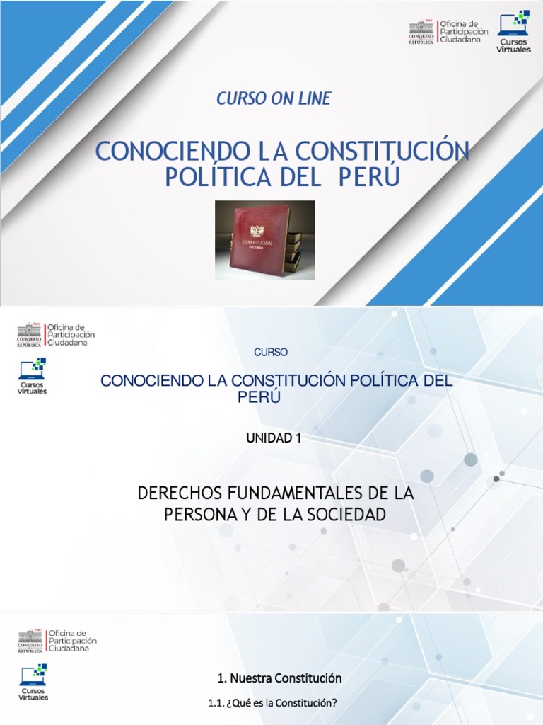 Unidad 01 Constitución 1 Nf Yra Pdf Constitución Estado Política