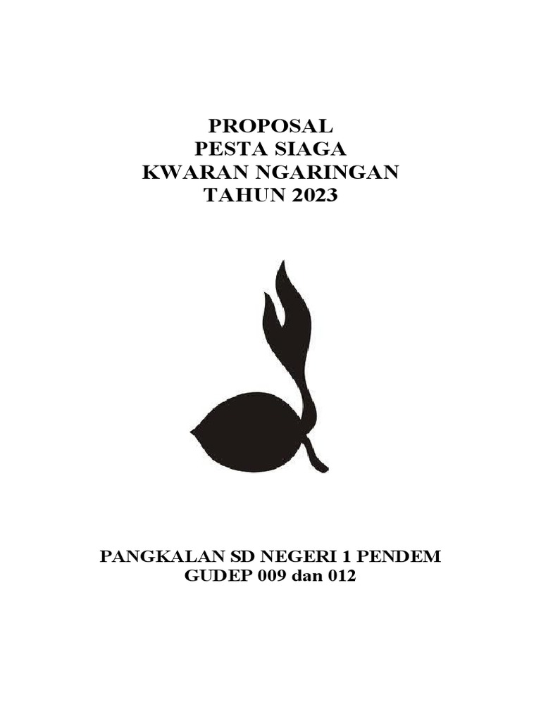 Proposal Pesta Siaga | PDF