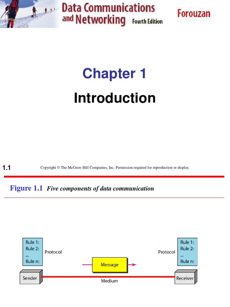 Chapter 1 2 | PDF | Osi Model | Computer Network