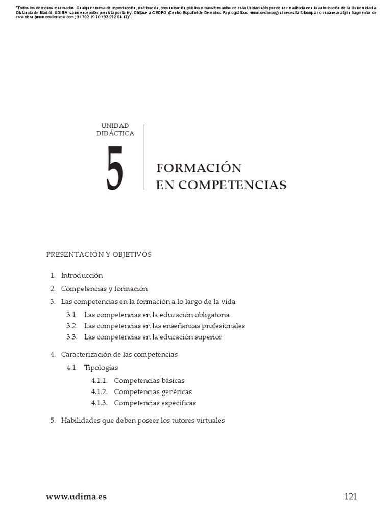 Formación en Competencias | PDF | Aprendizaje | Competencia (Recursos humanos)