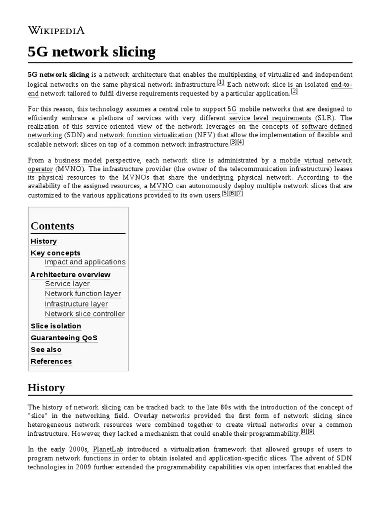 5G Network Slicing - Découpage Du Réseau 5G | PDF | Computer Network ...