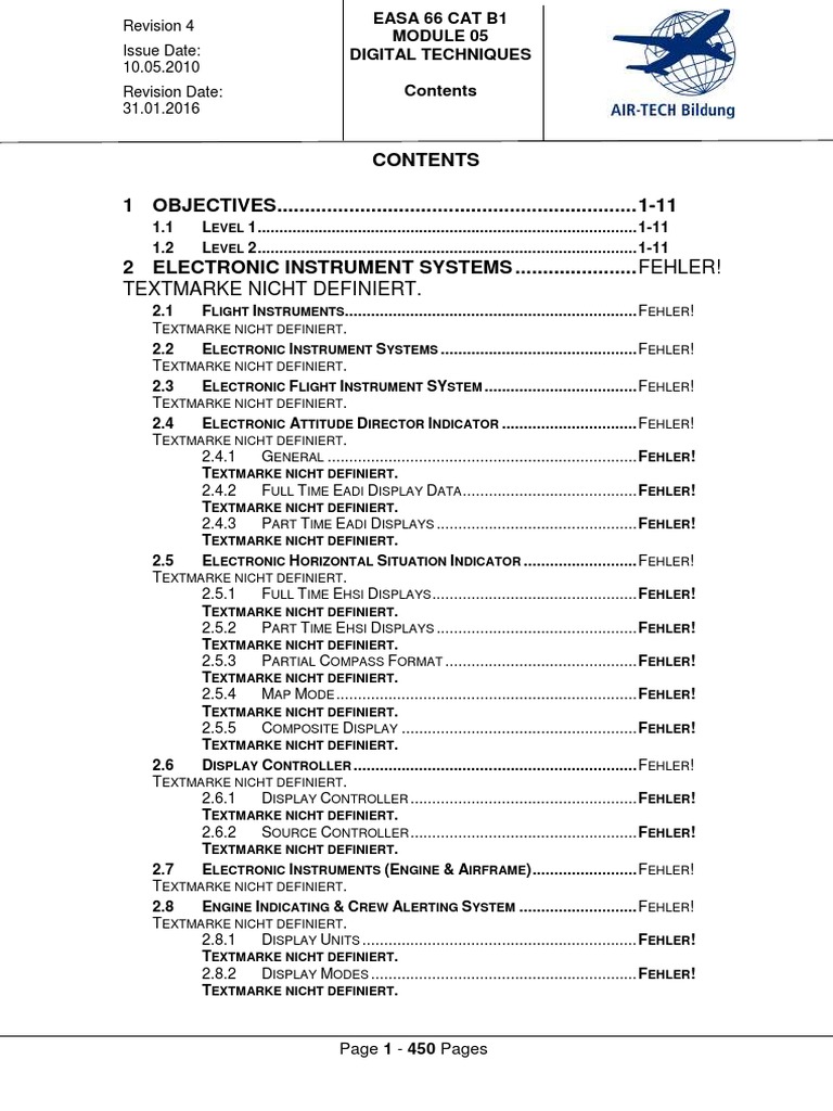CAT B1 Module 05 Master | PDF