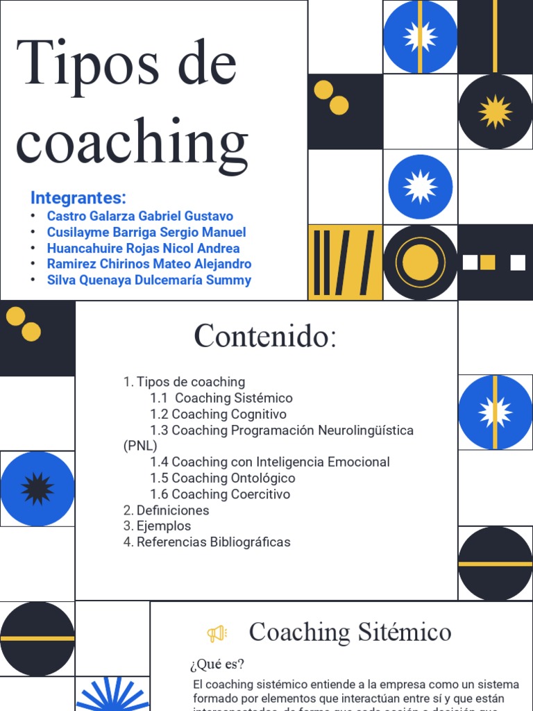 Tipos de Coaching-GRUPAL | Descargar gratis PDF | Las emociones | Pensamiento