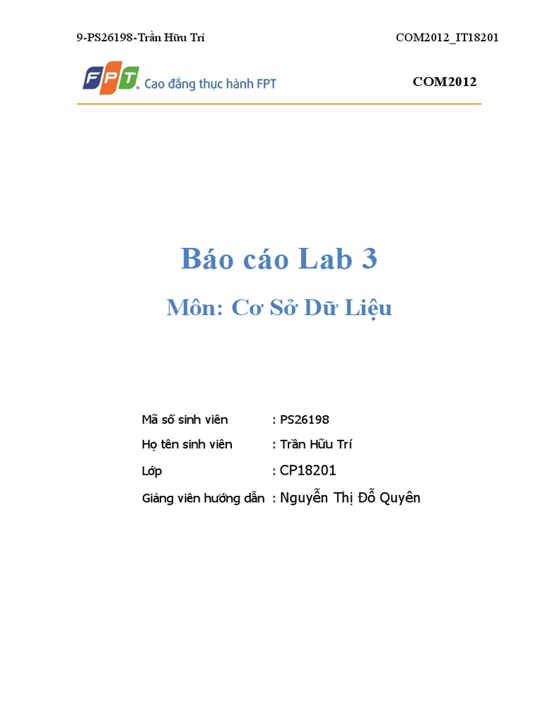 Mau Bao Cao Lab 3 | PDF