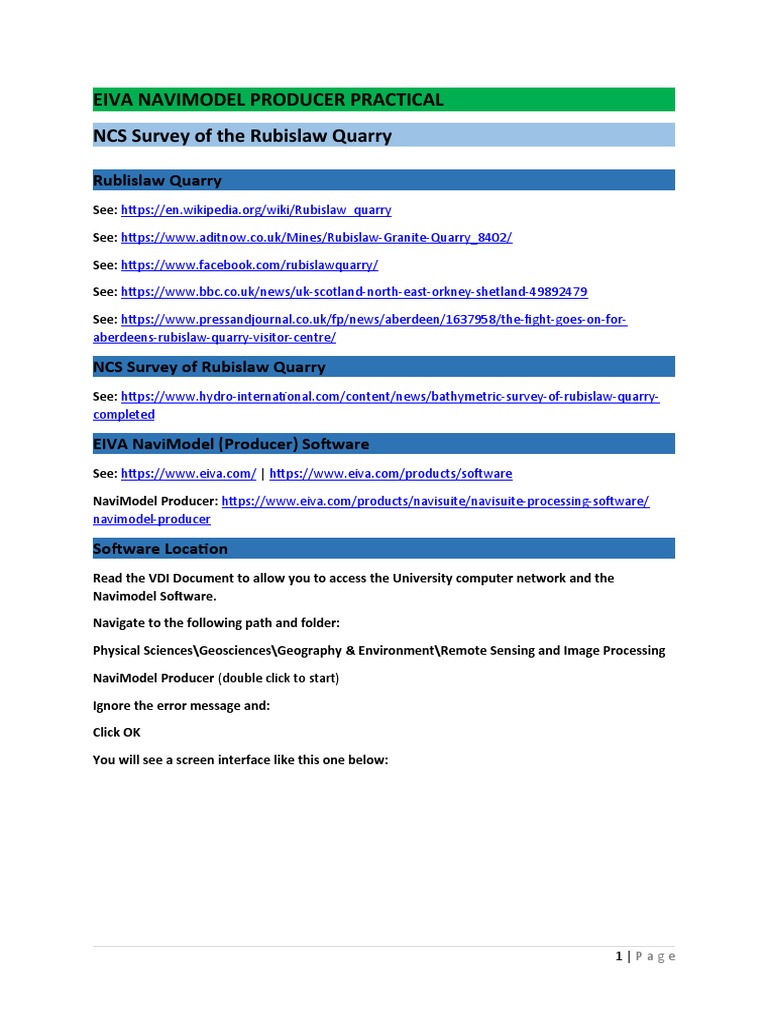 Rubislaw Quarry Project - Exercise - 2021 | PDF | Icon (Computing) | Software