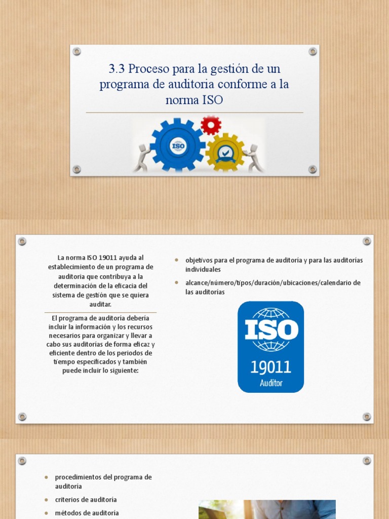 3.3 Proceso para La Gestion de Un Programa de Auditoria | PDF ... 3.3 Proceso para La Gestion de Un Programa de Auditoria | PDF ...